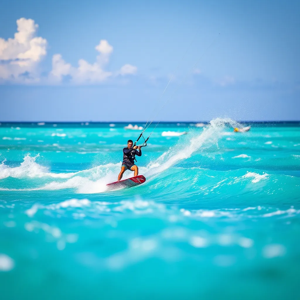 Mastering Upwind Kiteboarding in Key West's Waves