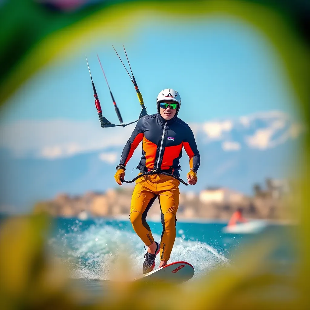Explore the Patagonia Springsuit for Kiteboarding